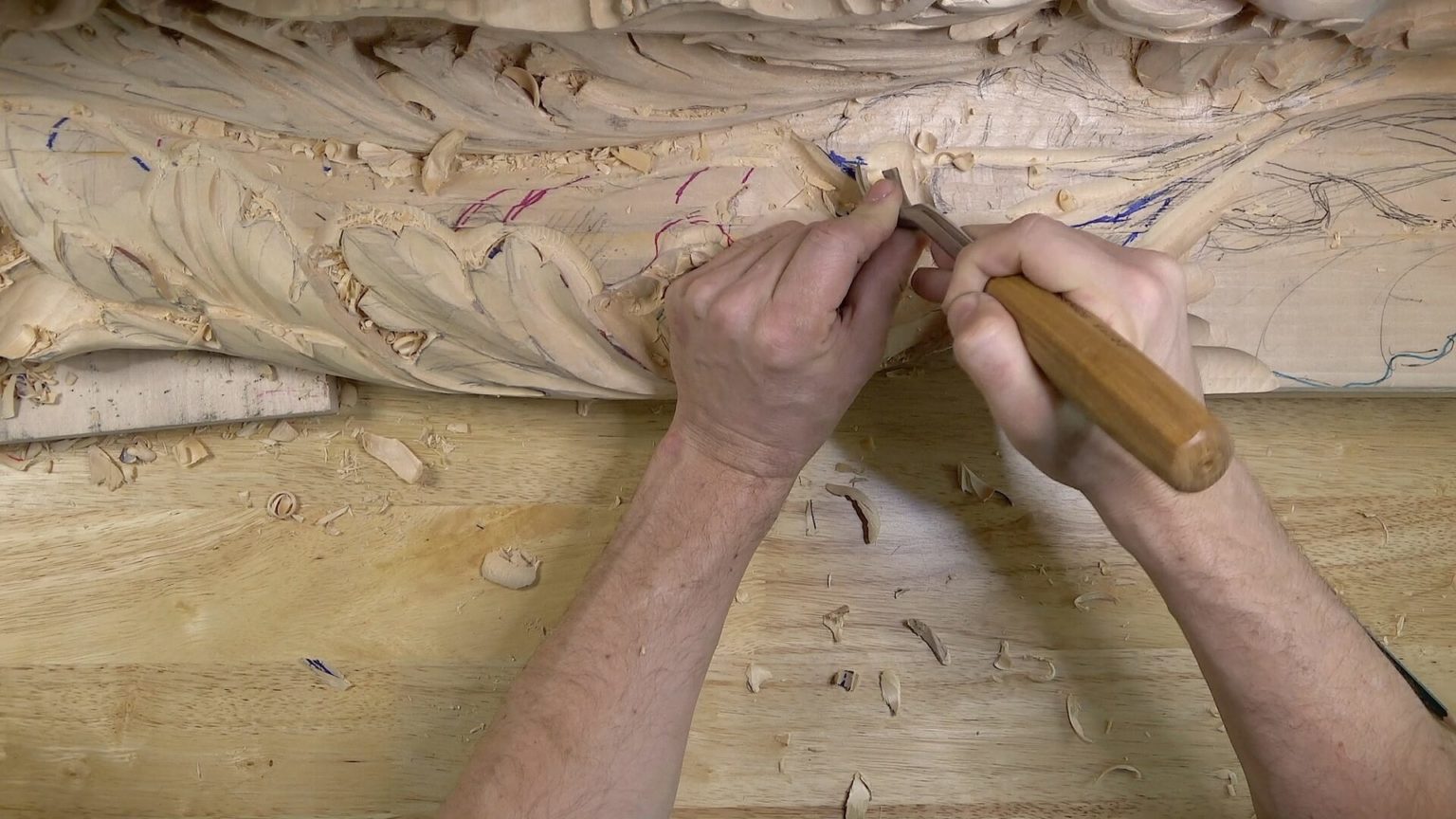 Pointing Machine for Wood Carving