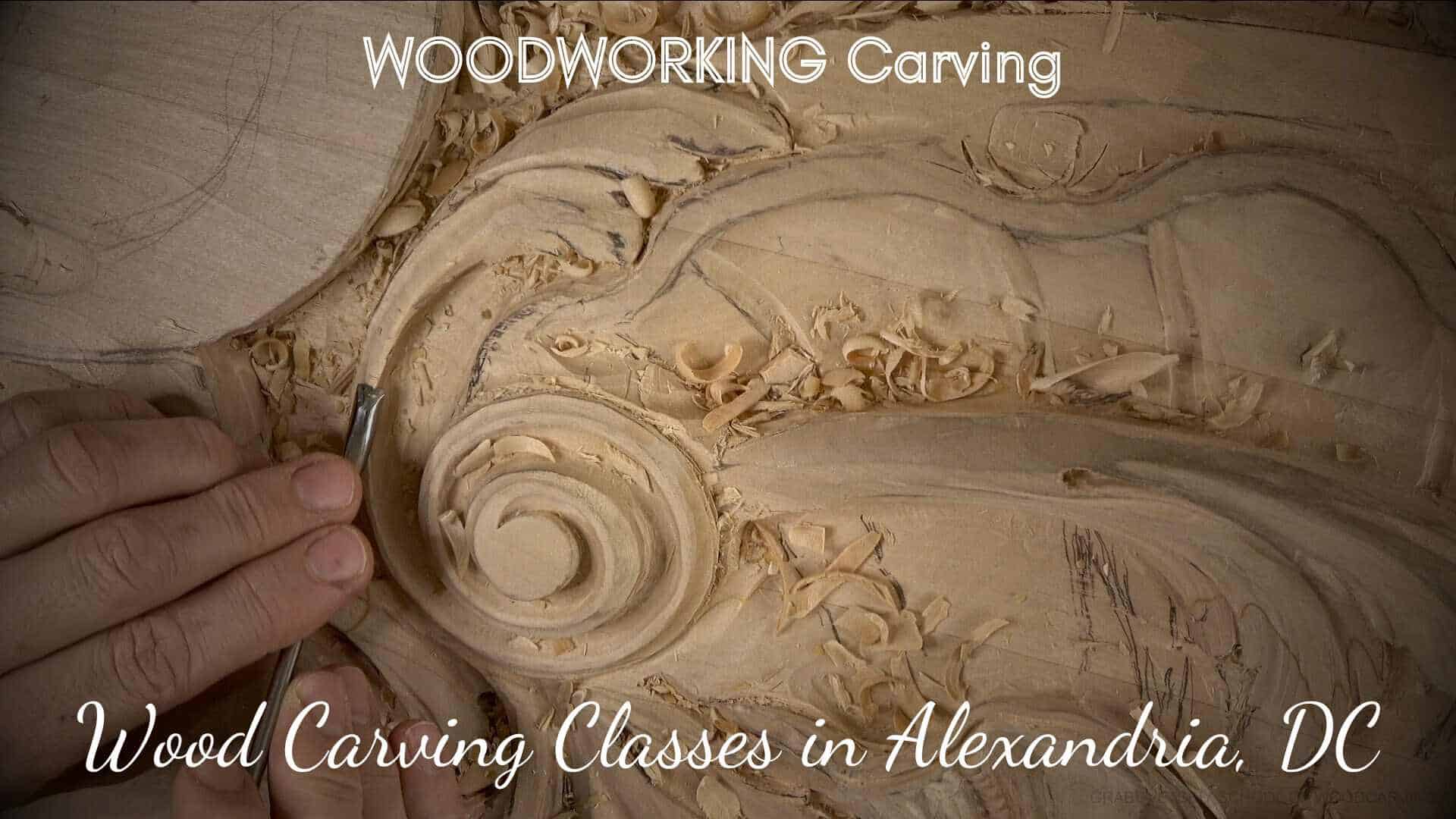 Wood Carving Classes in Alexandria, DC | Grabovetskiy School of Wood ...